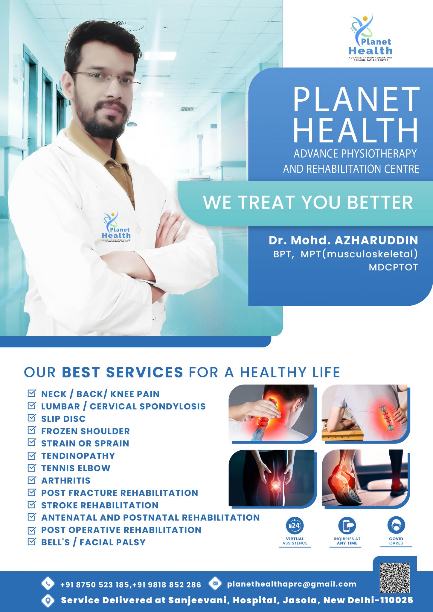 Dr. Mohammad Azharuddin - Physiotherapists | The Parents Care